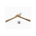 Percha madera pinzas antirrobo (10 uds)